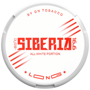 Siberia All White Long Snus bestellen aus Österreich | Snus Shop